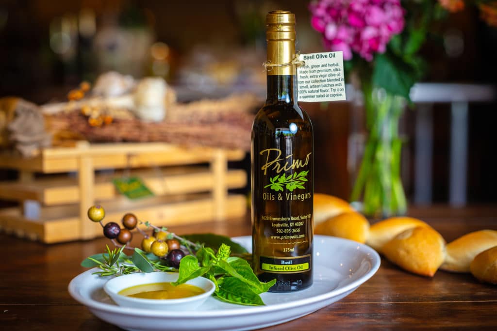 Basil Olive Oil - Primo Oils and Vinegars