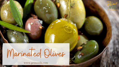 Marinated Olives Recipe | Primo Oils & Vinegars